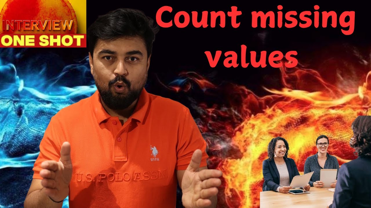 Count missing values in a dataset #learn #master #learnpython