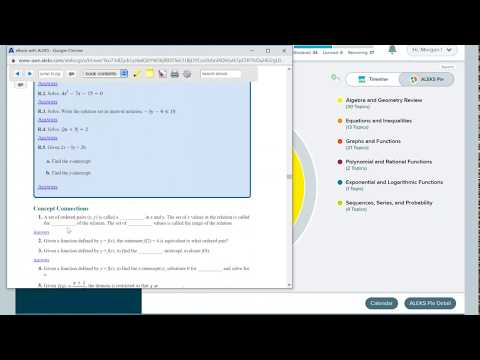 ALEKS ebook Introduction (Old version)