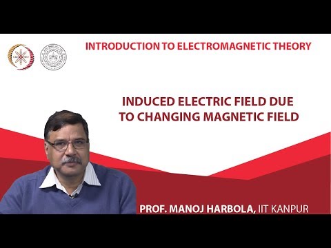 Induced electric field due to changing magnetic field Video Lecture ...