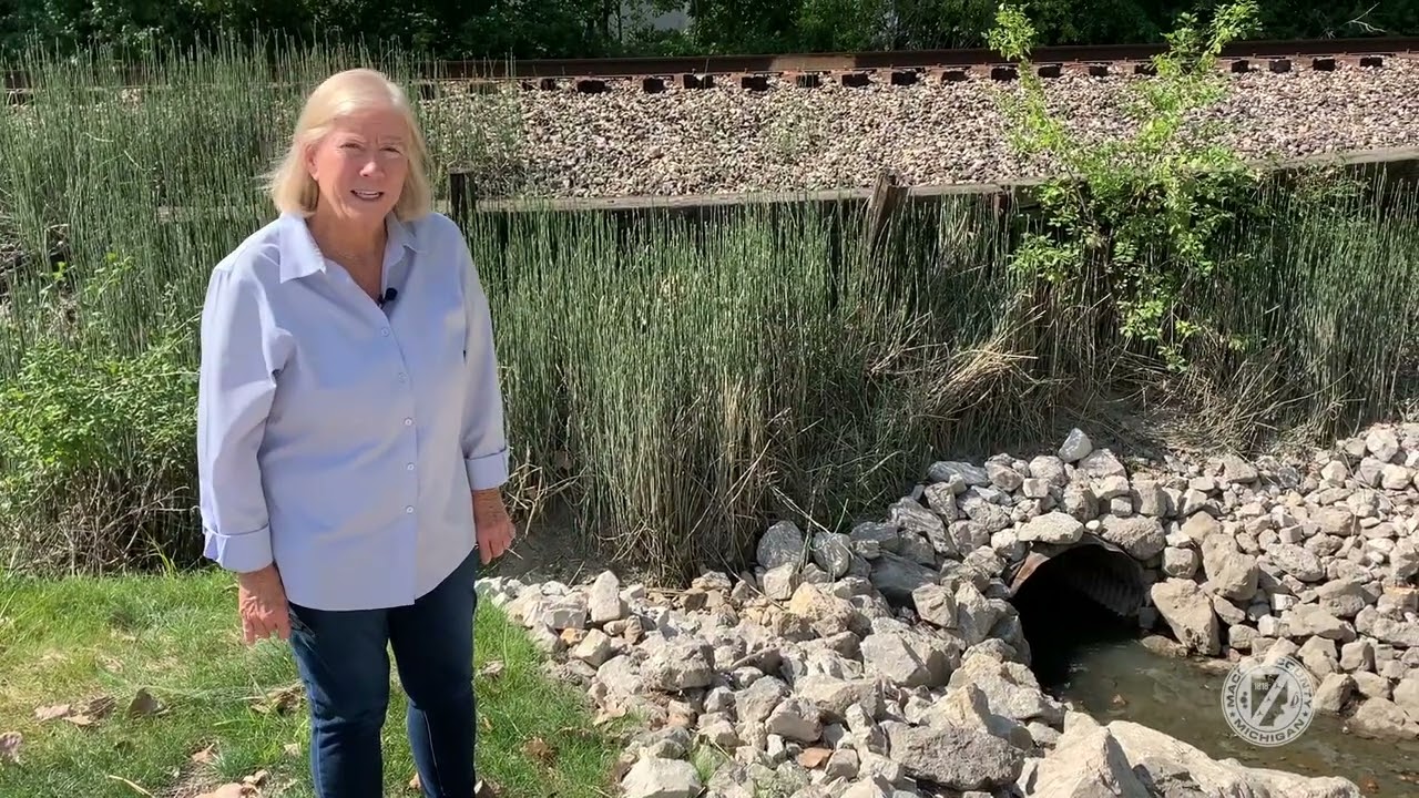 Removing severe blockage and sediment solves flooding