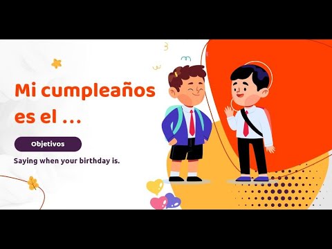Lesson 1.6 - My Birthday is the ...