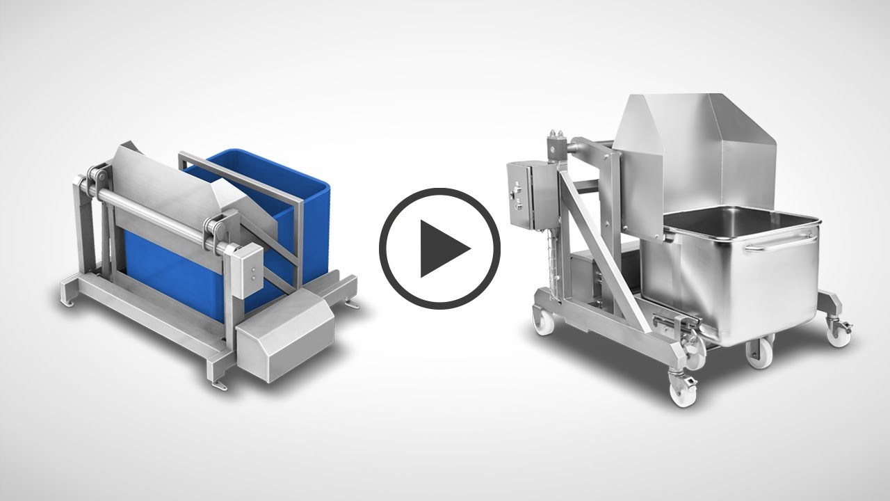 Tilting device Type Swing-Loader for big boxes | MOHN GmbH