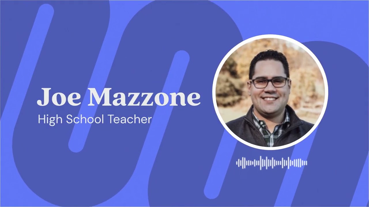 How a Teacher Empowers His Students Using Thunkable Docs | Joe Mazzone | Thunkable Creator Story