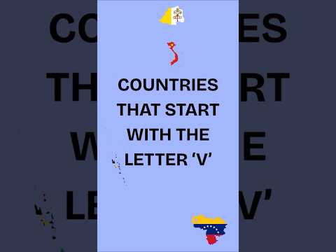 COUNTRIES THAT START WITH THE LETTER ‘V’