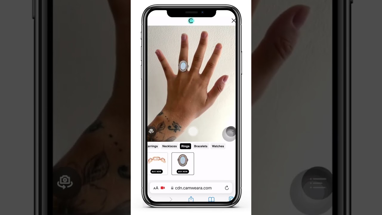 Virtual try-on software for jewelry | Augmented Reality for online stores