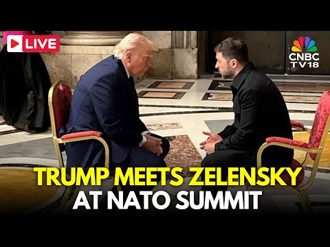 LIVE: President Trump and Zelensky Meet on The Sidelines of NATO Summit | Ukraine-Russia War | N18G