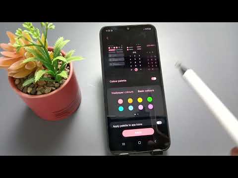 Samsung Galaxy M16 5G | How to Change App Icon Color on Samsung Galaxy M16 5G