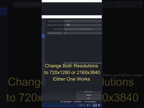 How To Create A Youtube Short On PC Using OBS #shorts #tutorial