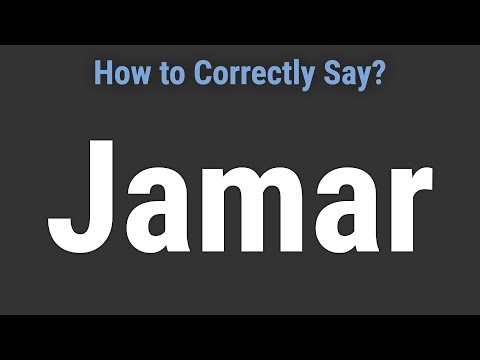 How to Pronounce Name Jamar (Correctly!)