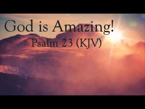 The Bible Audio Recording - Psalm 23 KJV - Top Bible Passages