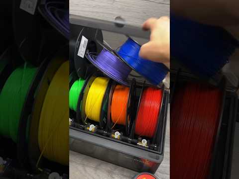 UNLIMITED COLORS from one BAMBU LAB AMS?! 🌈 #3dprinting #3dprinter #shorts