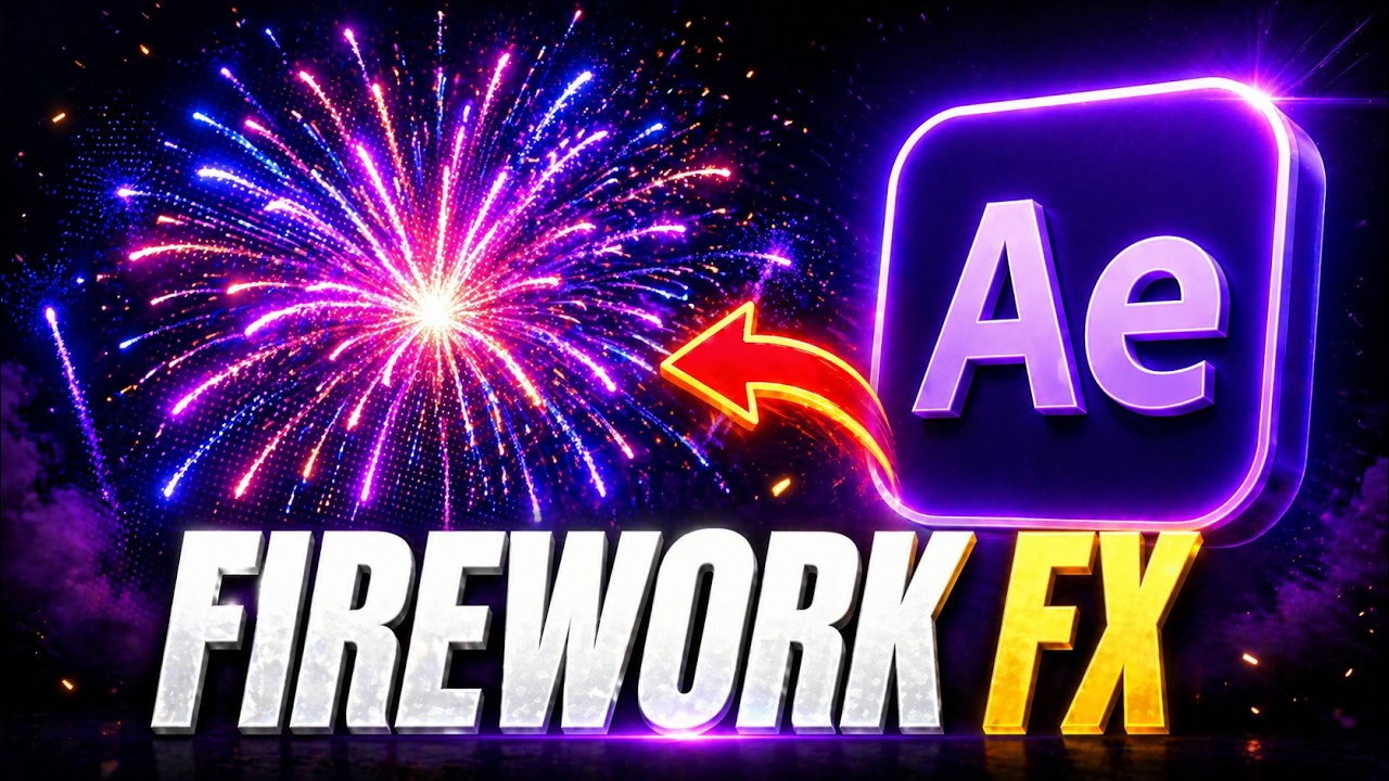 How to Create Fireworks Animation in After Effects With No Plugins