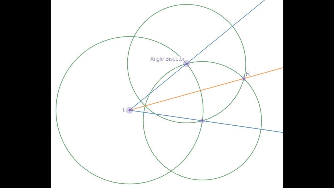Angle Bisector in Desmos