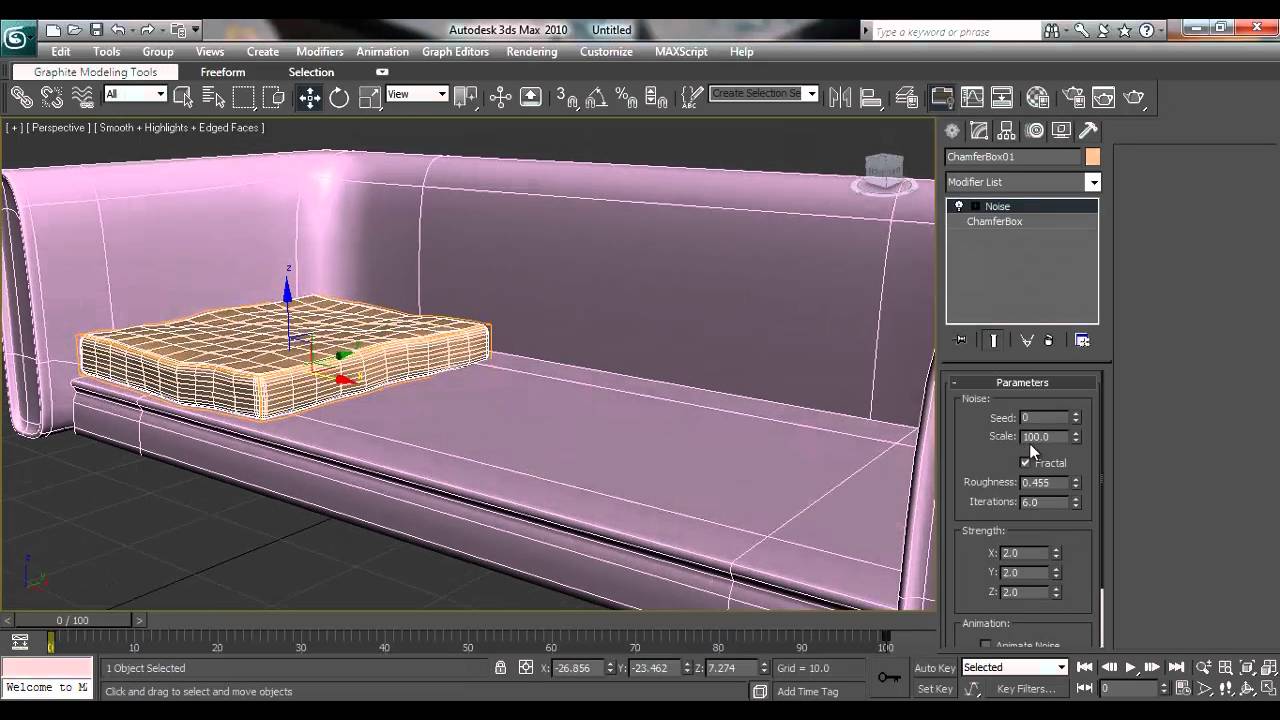 3ds Max House Modeling Tutorial: How to Model Couch/Sofa for Architectural Interior Design