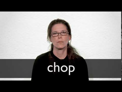 CHOP definition and meaning | Collins English Dictionary