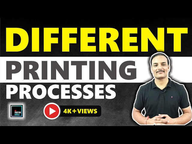 Understanding Different Printing Processes: A Step-by-Step Guide ...