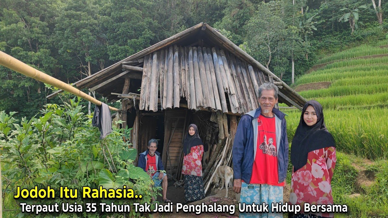 Kaget.. Jumpa Pasangan Beda Usia 35 Thn, Seorang Kakek Nikahin Gadis 25 Thn Tinggal di Hutan