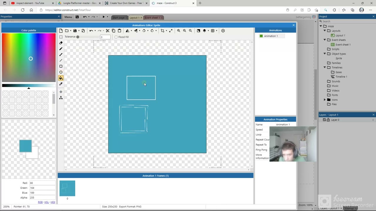 Construct 3 how to make a maze