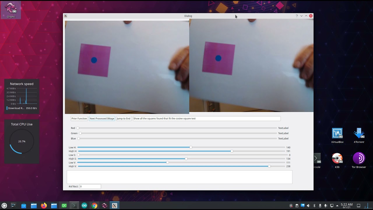 Detecting a Square from OpenCV