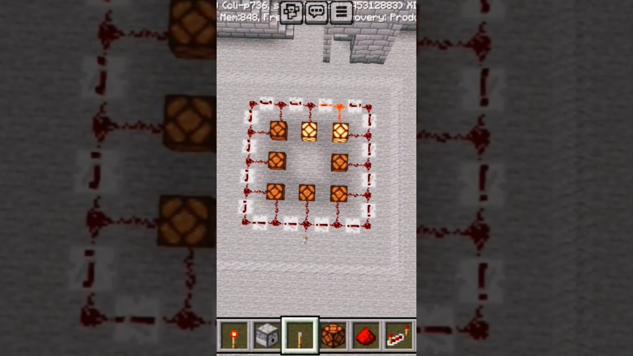 Minecraft's Redstone Clock