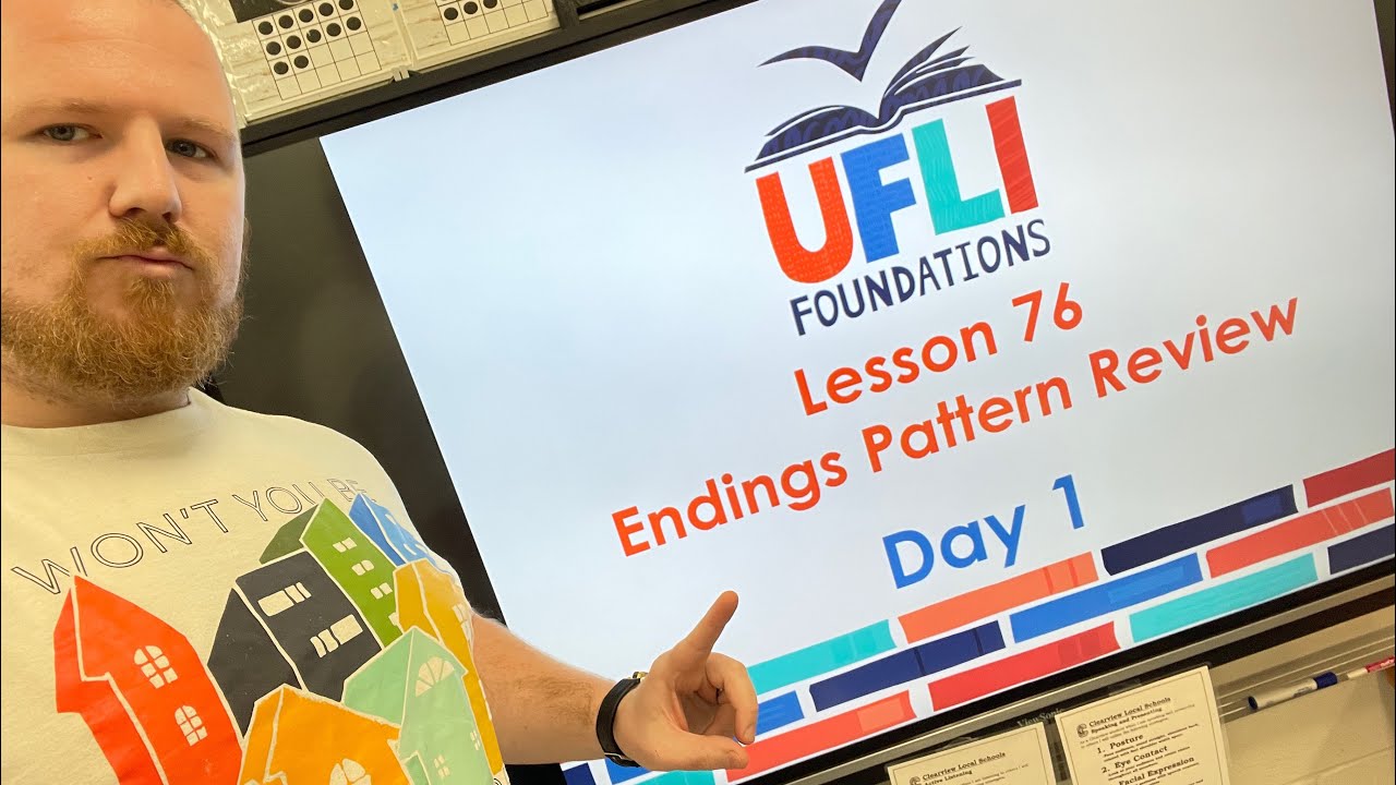 Mr. Holland’s UFLI Lesson 76 (Endings Pattern Review) Day 1