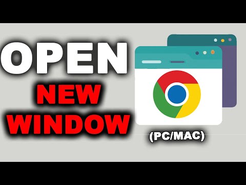 How to Open a New Browser Window in Google Chrome