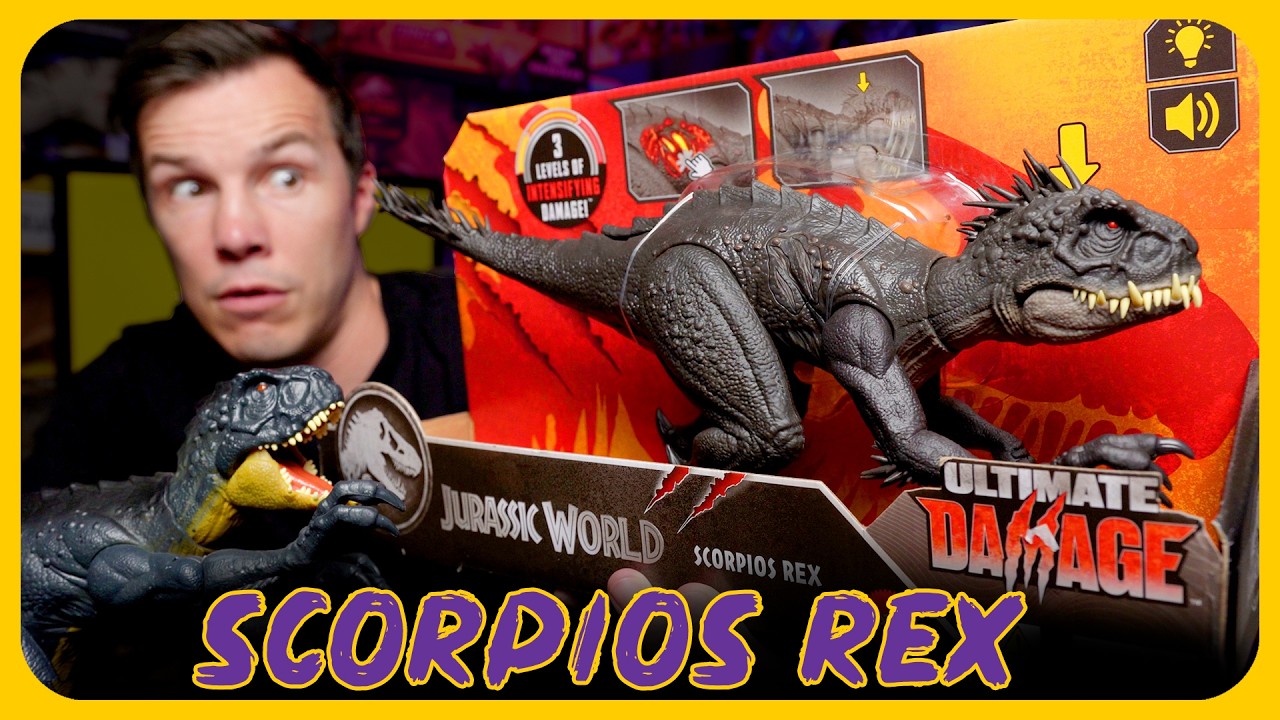 The REAL Difference Between Two Scorpios Rex Toys Revealed | Ultimate Damage Scorpios Rex Review