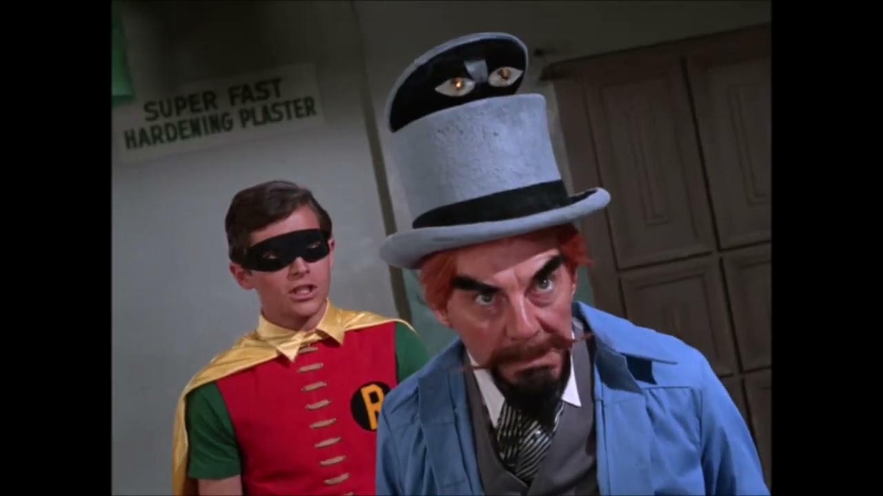 Batman, Robin and Mad Hatter Fight 1