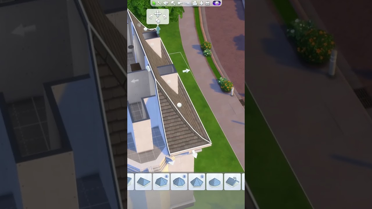 why is your roof clipping into your build and how do you fix it fast? sims 4 build tips