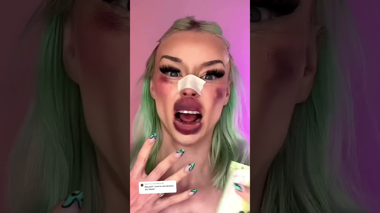 RATE THIS TRANSFORMATION 😫 #makeupshorts #makeuptransformation #sameperson