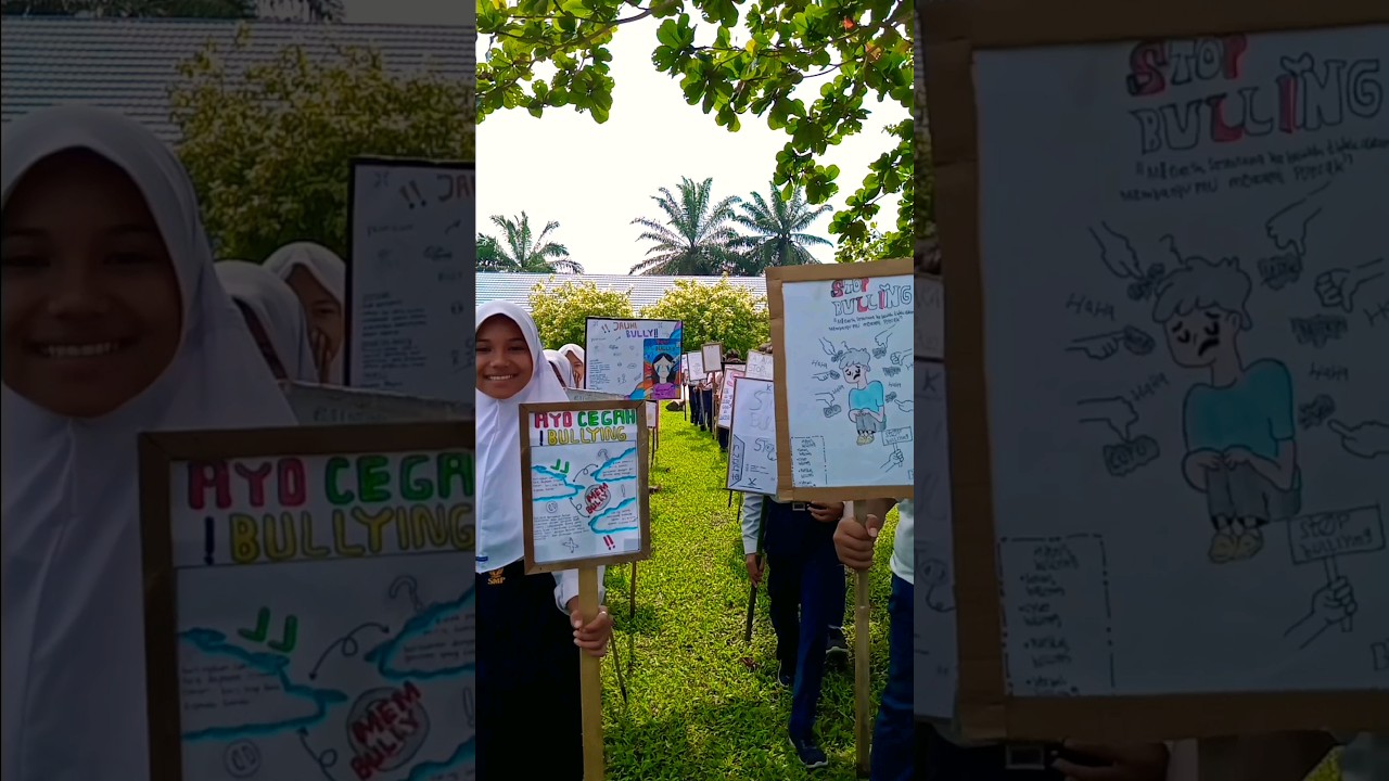 Parade Poster STOP BULLY Kelas 7a