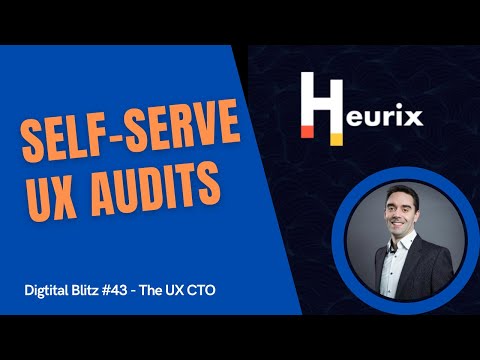 Self-service UX audit for your website with Heurix.io