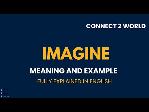 What Does imagine Means || Meanings And Definitions With imagine in ENGLISH