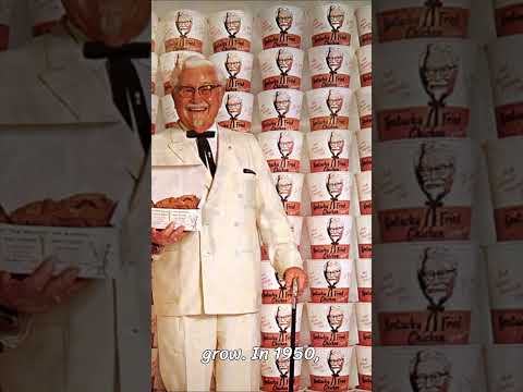 How Colonel Sanders Began Kentucky Fried Chicken #history #facts #kfc