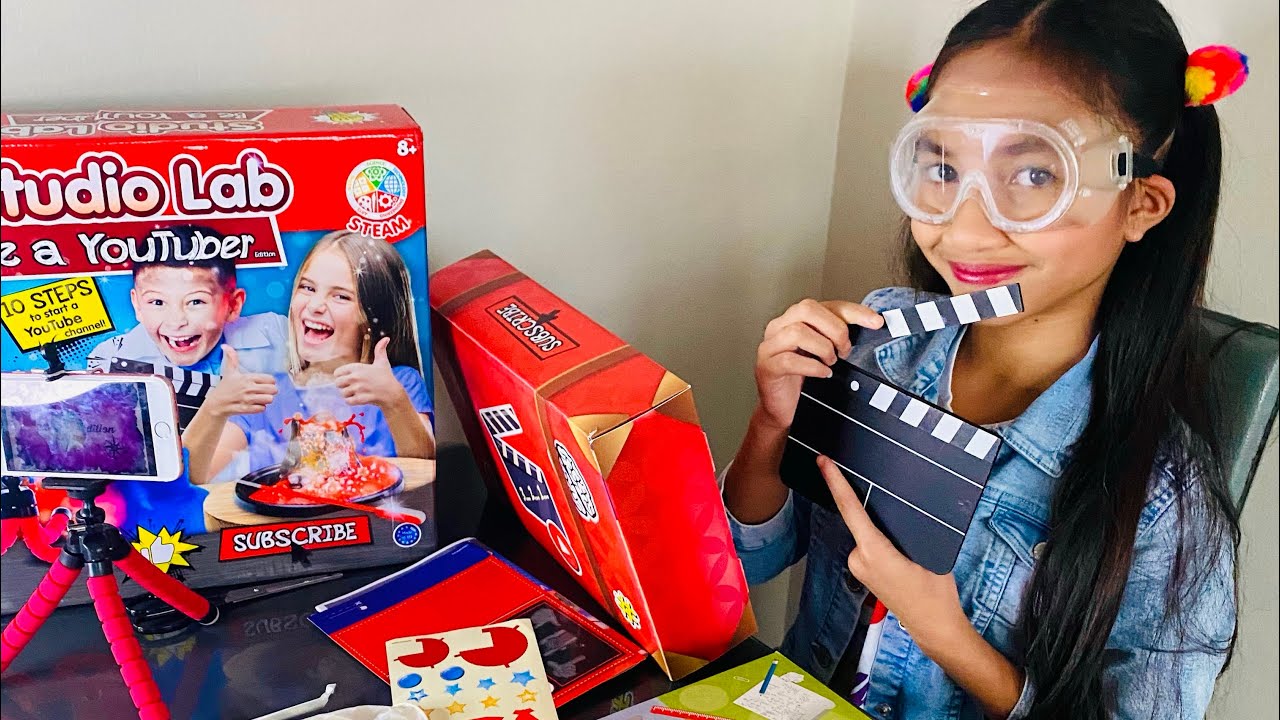 Studio Lab Be A YouTuber||ScienceForYou