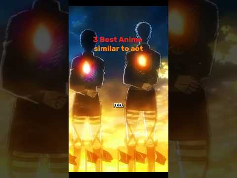 3 Animes like Attack on titan #anime #aot #recommendations #codegeass