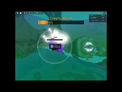 Fighting in catalog gear place CORAL LAKE [Coral's Wrath] FINAL BOSS BATTLE PHASE!!!???...