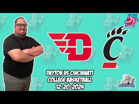 Cincinnati vs Dayton 12/20/24 Free College Basketball Picks and Predictions | NCAAB Pick