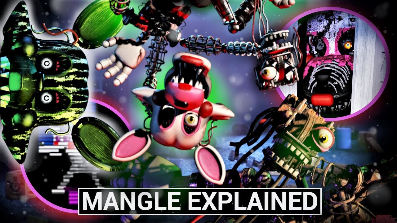 FNAF Animatronics Explained - MANGLE (Five Nights at Freddy's Facts)