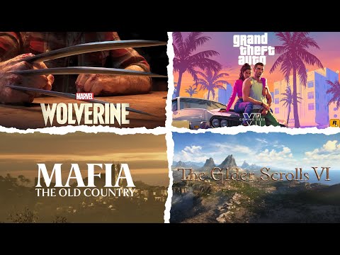 TOP 10 Upcoming Games Releasing In 2024, 2025 And BEYOND!! (GTA VI, Mafia 4, Wolverine & MORE!)