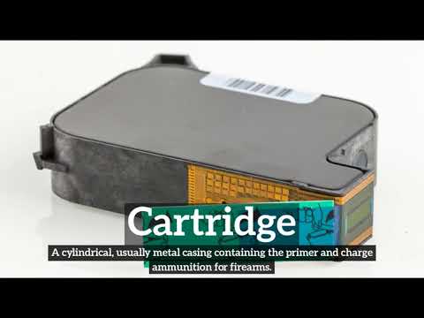 Cartridge Meaning, Pronounciation, Information, and Images | How to Say Cartridgein English?