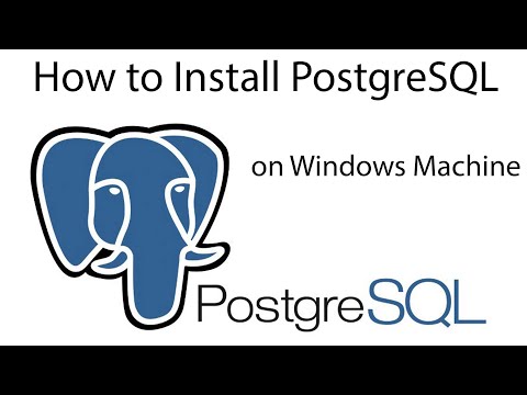 Learn How to Install PostgreSQL on windows Server Machine | Install ...
