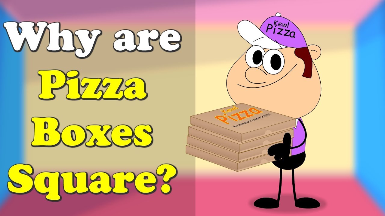 Why are Pizza Boxes Square? + more videos | #aumsum #kids #science #education #children