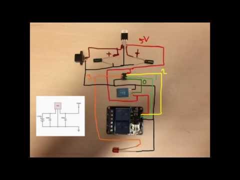 Explanation of Simple Power adapter from 9V to 5V using 7805 used in EP4