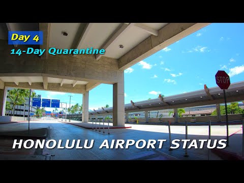 Honolulu Airport on March 29, 2020 ๐ด Honolulu, Oahu Hawaii 4K Driving