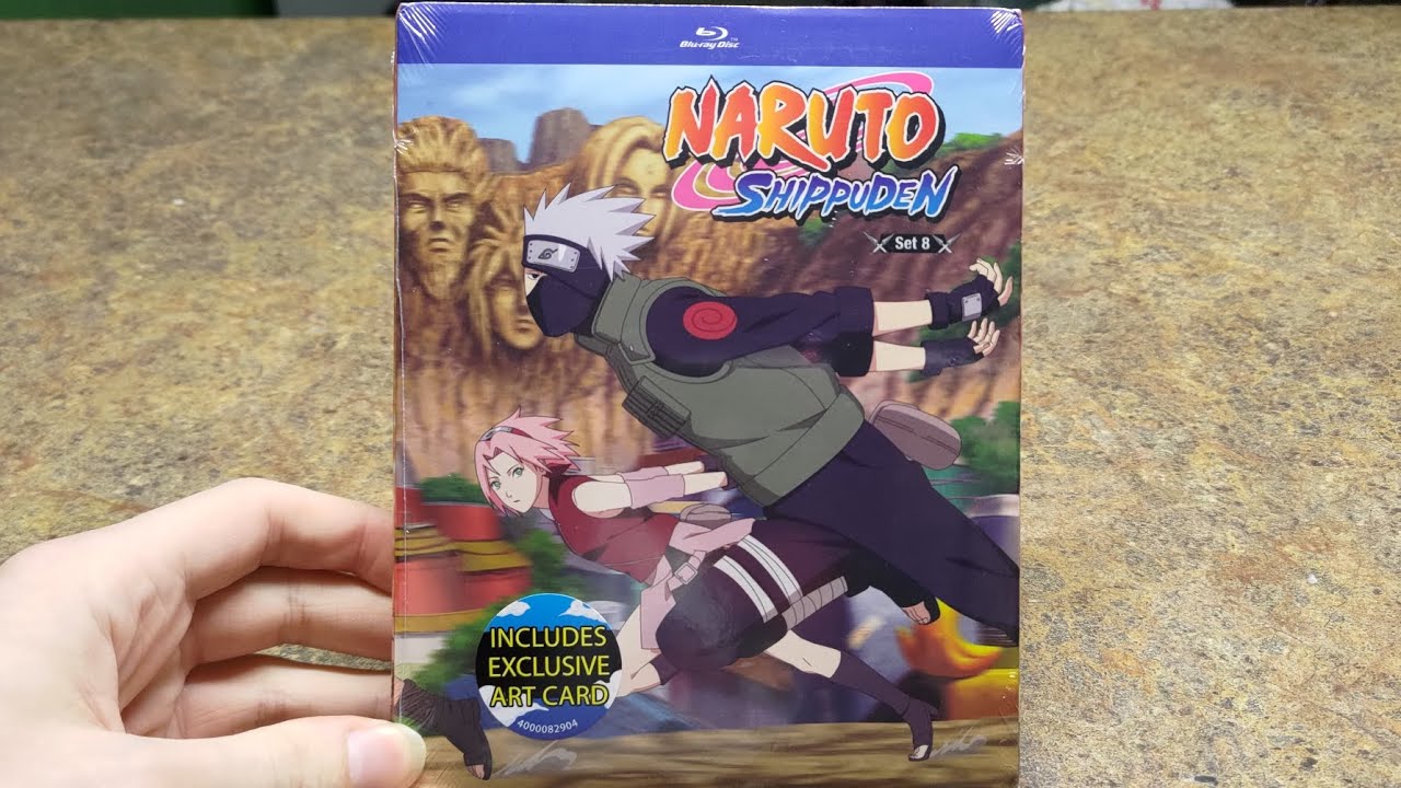 Naruto Shippuden Blu Ray Set 8 Unboxing