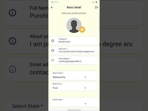 How to register as a pandit in pujaPurohit app ? #pujapurohit #ipurohit #onlinepanditbooking