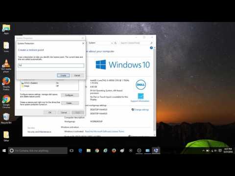 How to Manually Create a System Restore Point in Windows 10