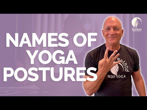 English and Sanskrit Names of POPULAR Yoga Postures. Increase your Knowledge!