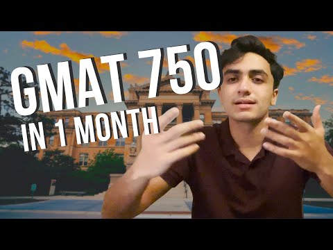 750 on the GMAT in 1 Month (with FREE study plan PDF)